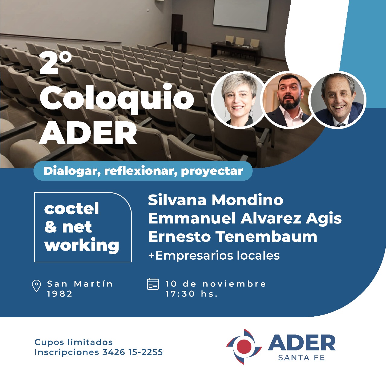2do Coloquio ADER Dialogar, reflexionar, proyectar. | ADER